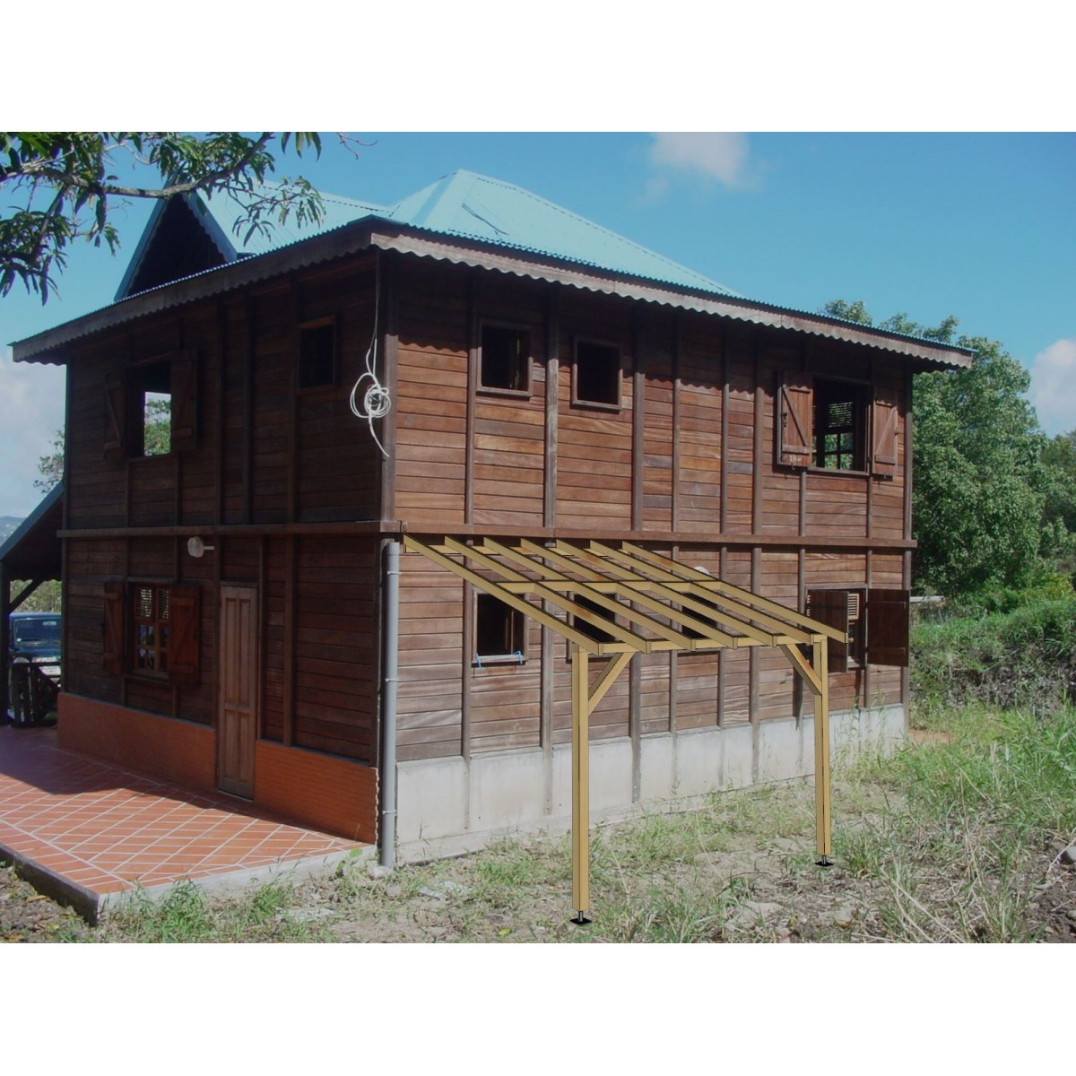 Toit de terrasse 3 à 9 m